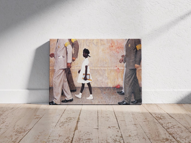 The Problem We All Live With Wall Art, Norman Rockwell Ready to Hang ...