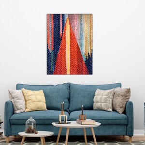 Blast off by Alma W. Thomas Wall Art, Colorful Artwork Ready to Hang ...