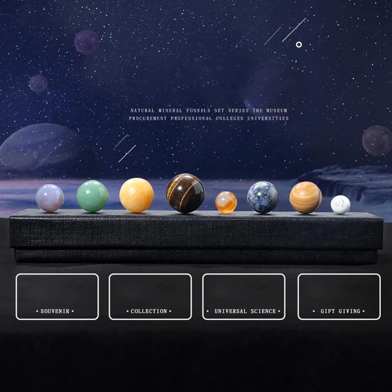 Sacredkingdom™ Eight Planets Solar System for Home Decorative Party ...