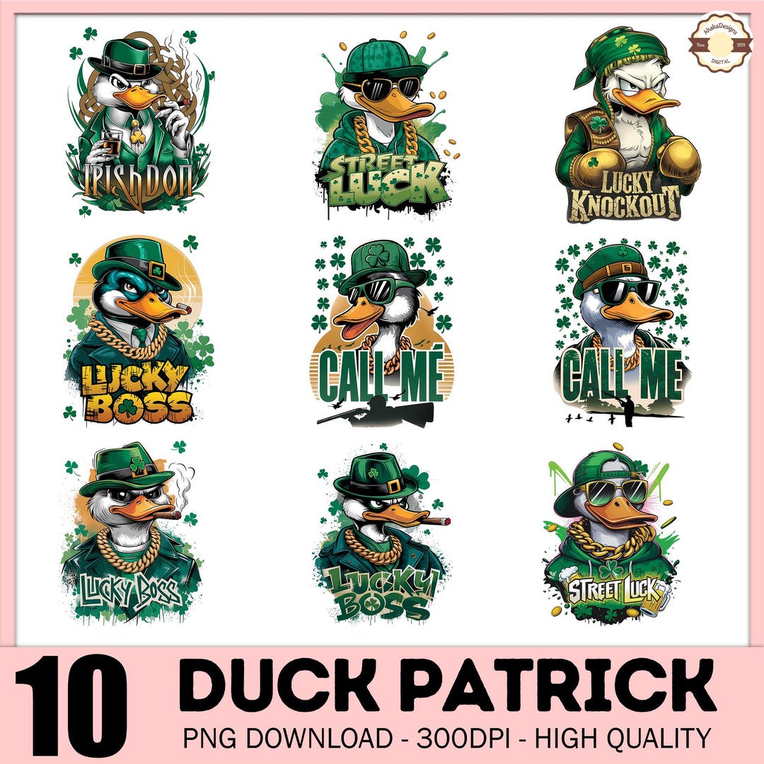 10 Call Me PNG Boys St Patricks Day PNG Bundle, Lucky Charm PNG ...