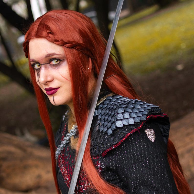 Flexible 3D Printed Articulated Scalemail Shoulder Armor DIGITAL FILE ...