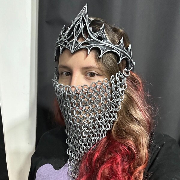 Chainmail Headdress - Etsy