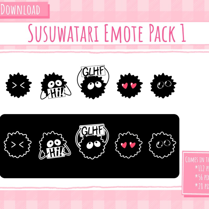 Susuwatari - Etsy