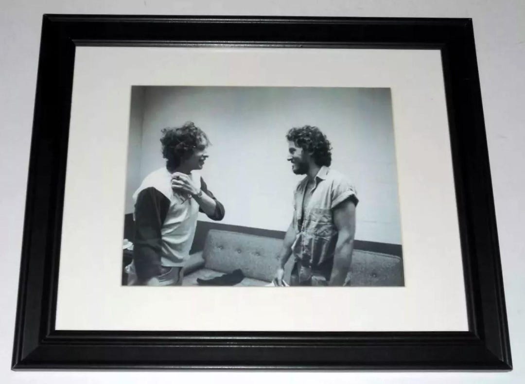 Bruce Springsteen / Bob Dylan Backstage 1975 Born to Run Tour 23x20 ...