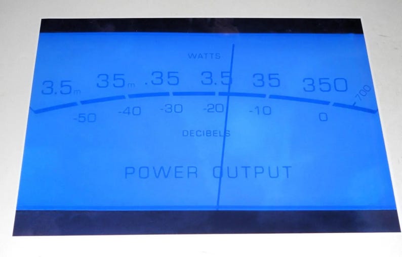 Mcintosh MC352 Power Meter Amplifier Ad Poster 19x13 Mcintosh Amp Promo ...