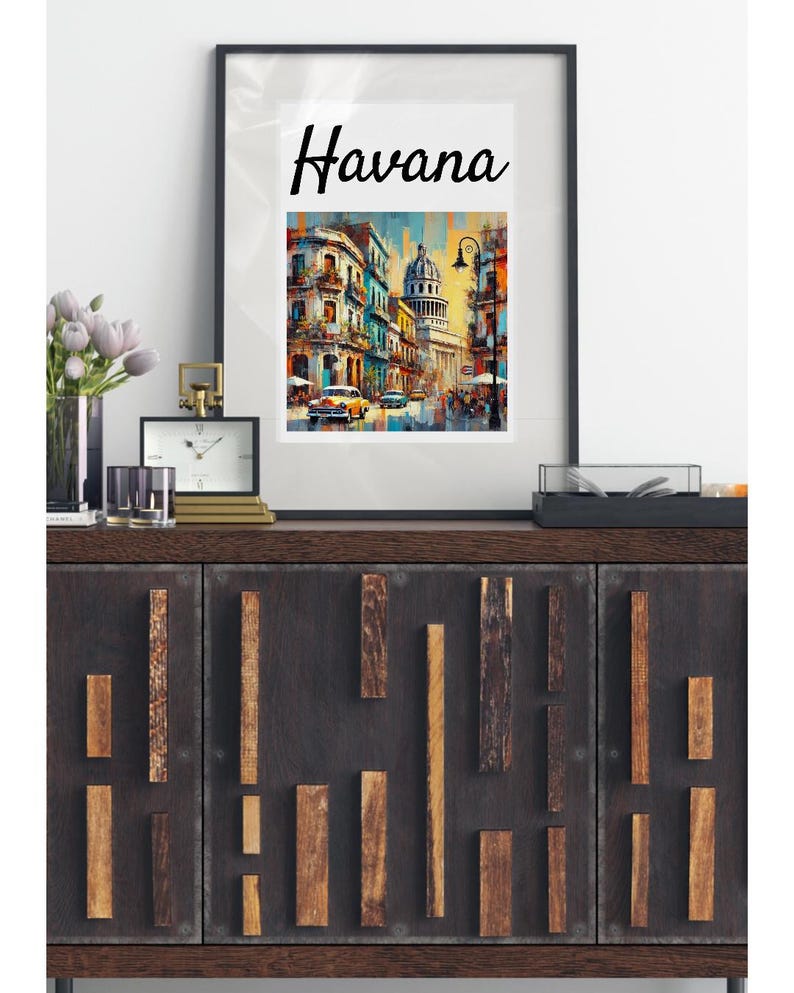 Havana Digital Art Print A4 Printable Wall Art - Etsy