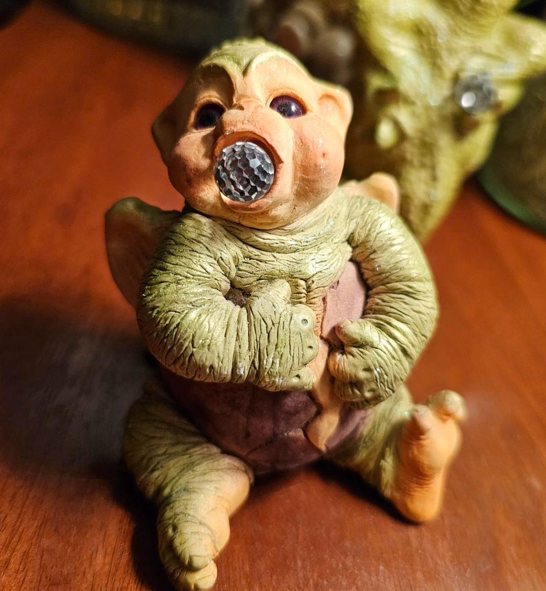 Vintage Dragon Keep Figurines by Marty Sculpture - Etsy