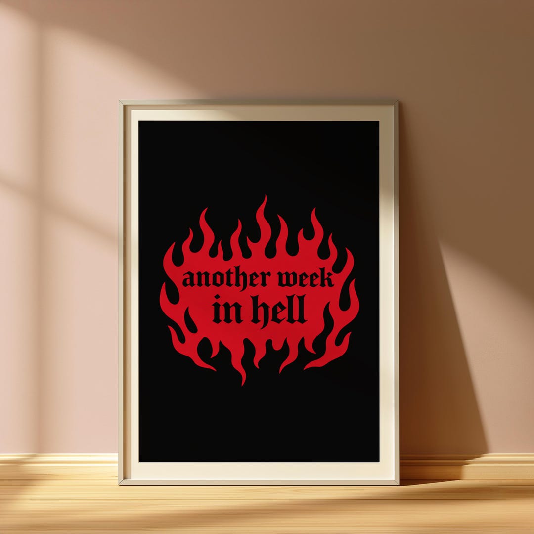 Neck Deep Inspired Lyric Wall Art, Traditional Tattoo Style Artwork ...