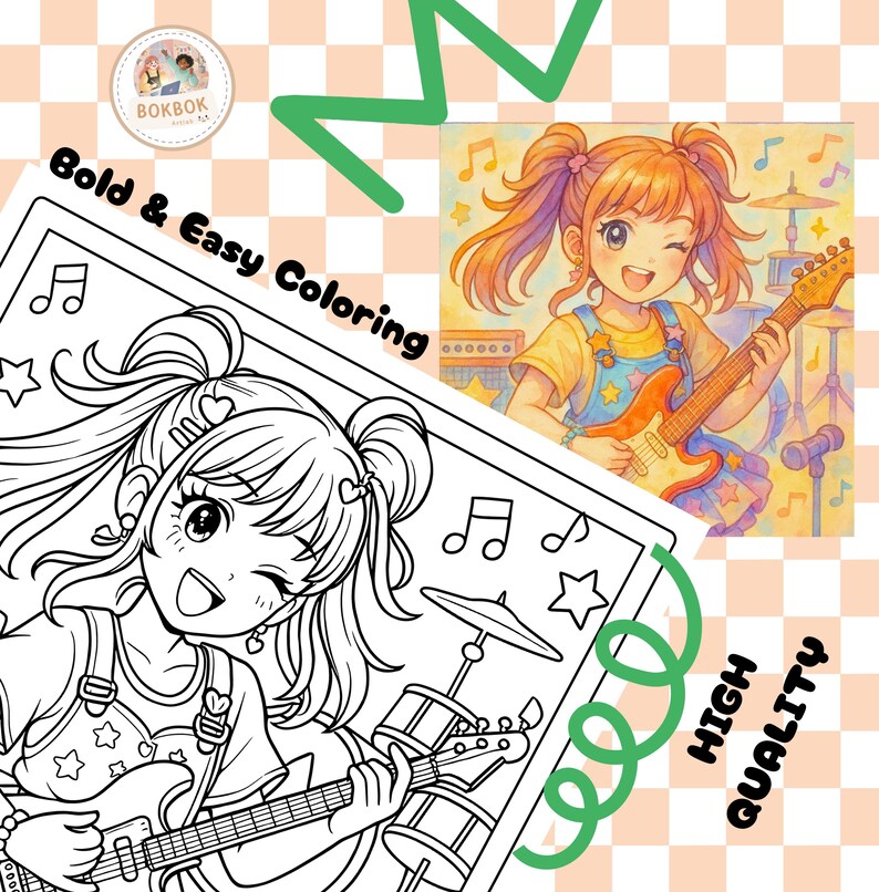 Kawaii Decora Girls Coloring Pages | Cute Fashion & Fun Outfits ...