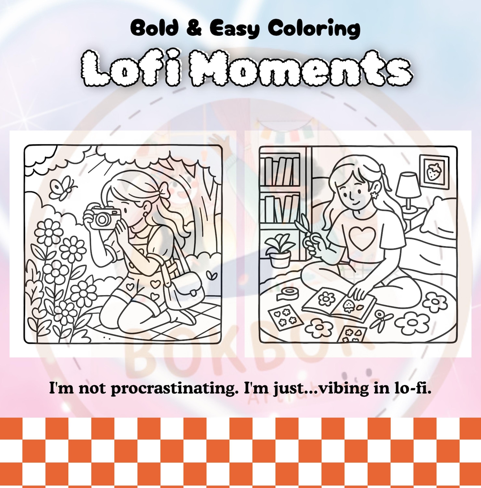 Lofi Moments: A Cozy Day Coloring for Relaxation and Journaling | Cozy ...