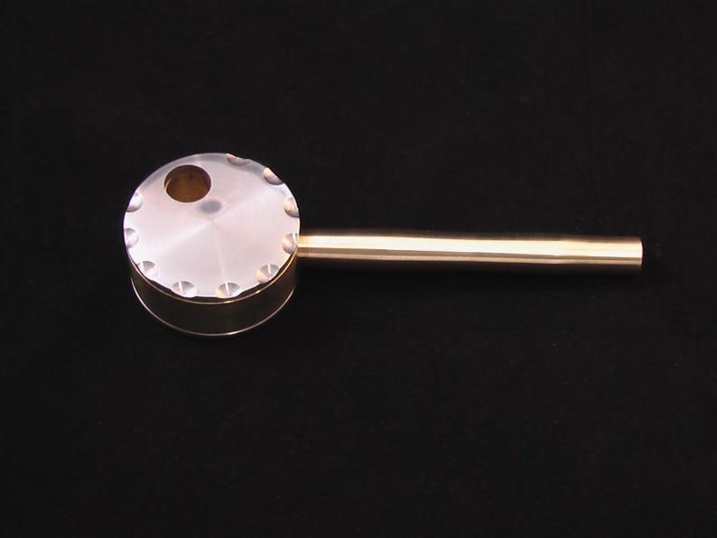 Banjopipe Multi Bowl Lid Portable Brass Smoking Pipe Banjo 6 Shooter ...