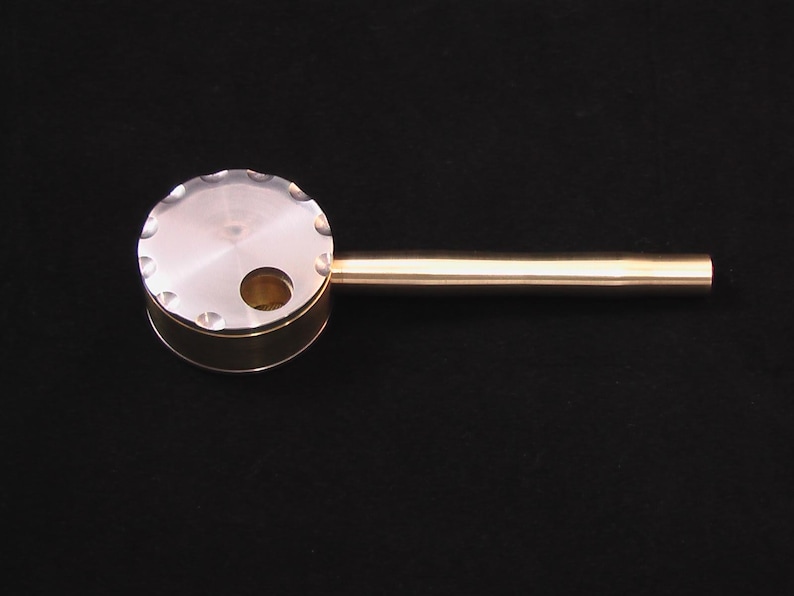 Banjopipe Multi Bowl Lid Portable Brass Smoking Pipe Banjo 6 Shooter ...