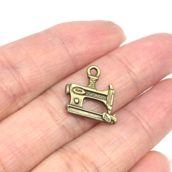 Bronze Sewing Charm - Etsy
