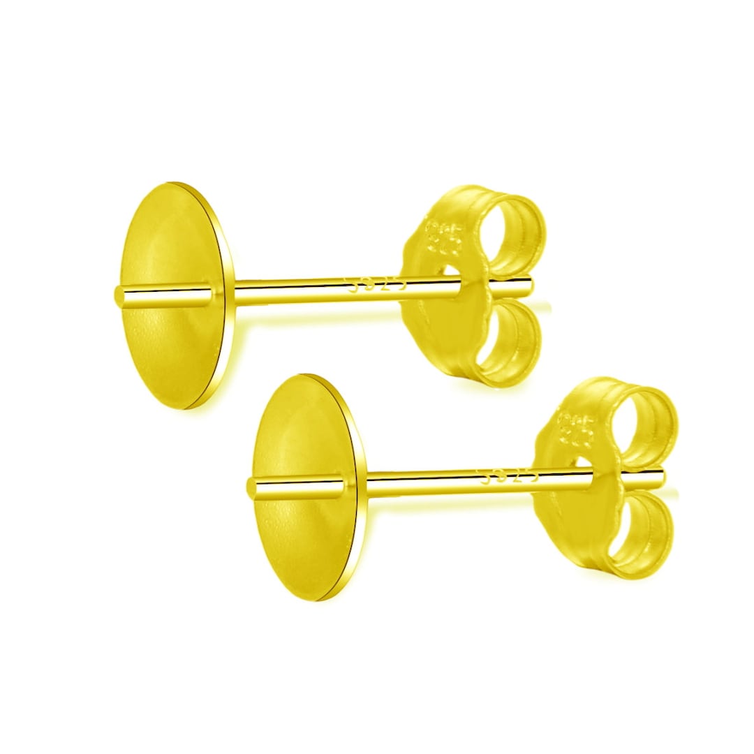 U Pick 2 or 5 Pairs Gold Plated 925 Sterling Silver Silver - Etsy