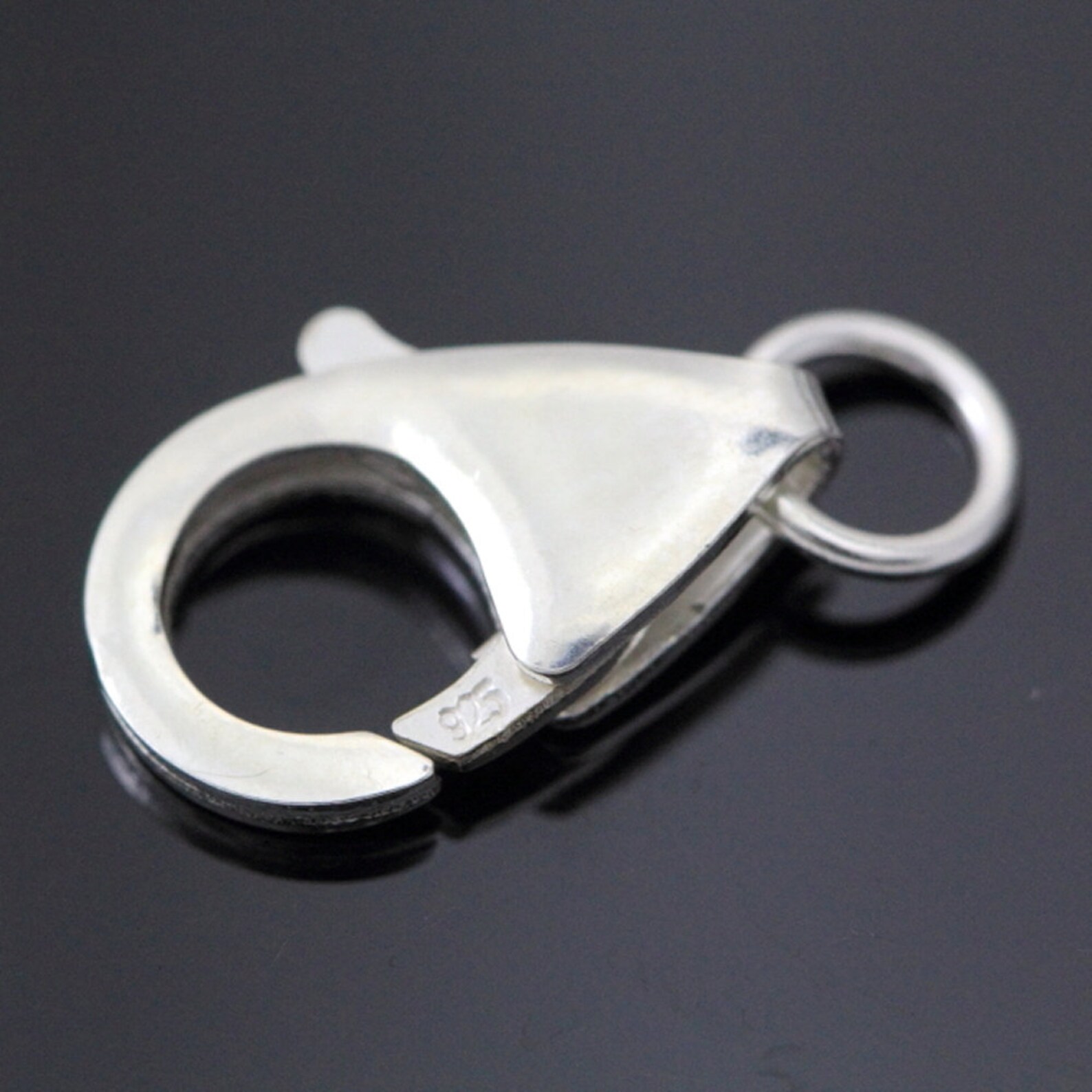Pick 5pcs Authentic 925 Sterling Silver Lobster Claw Clasp Clip 8/10/11 ...