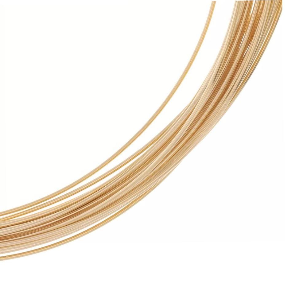Pick 5 Feet Real 1/20 14K Gold Filled Jewelry Wire Half Hard Round ...