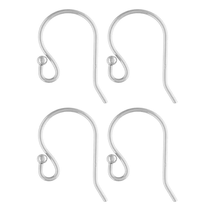 Silver Earrings Fish Hook - Etsy