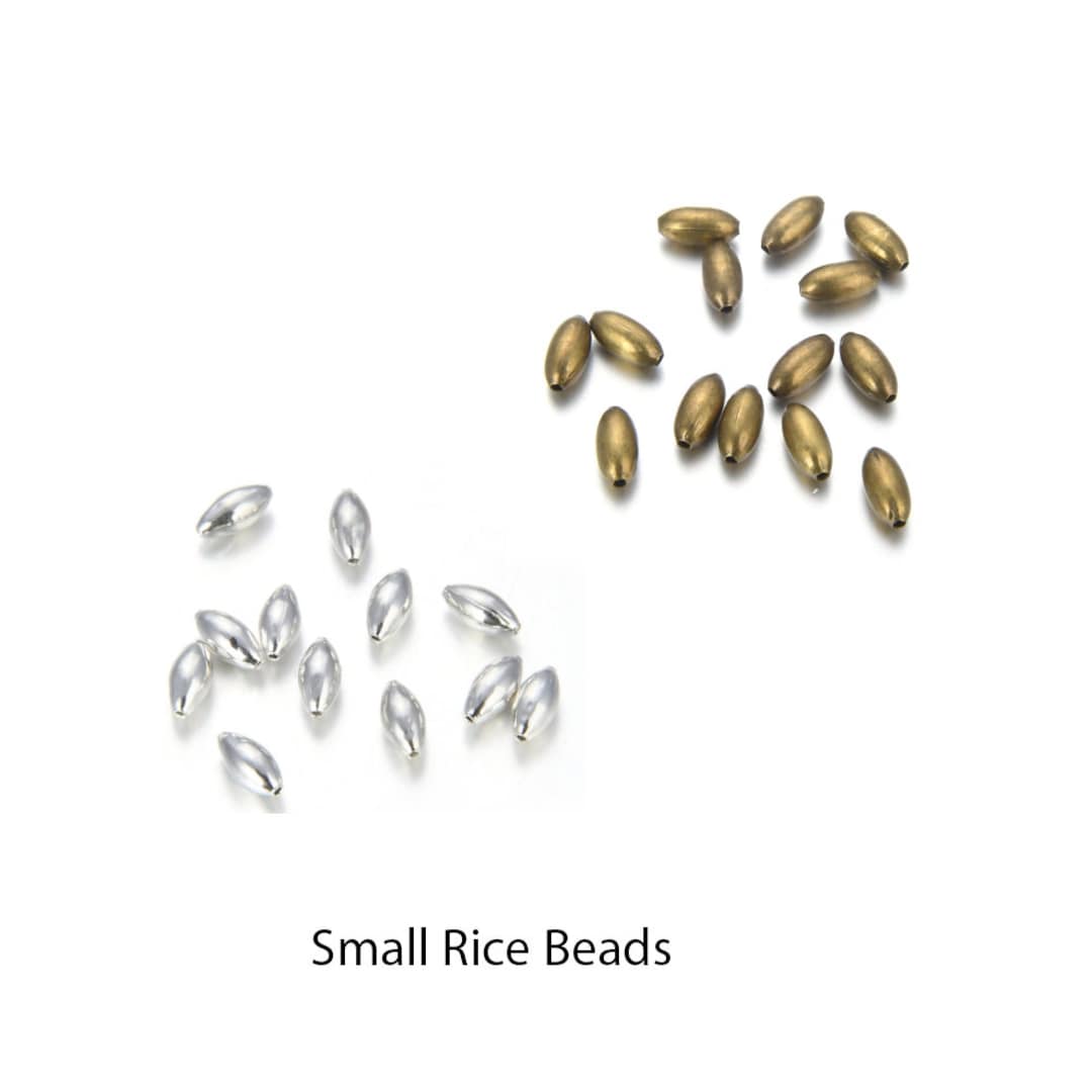 U Pick 100pc/200pc Smooth Oval Rice Spacer Loose 6mm Small - Etsy