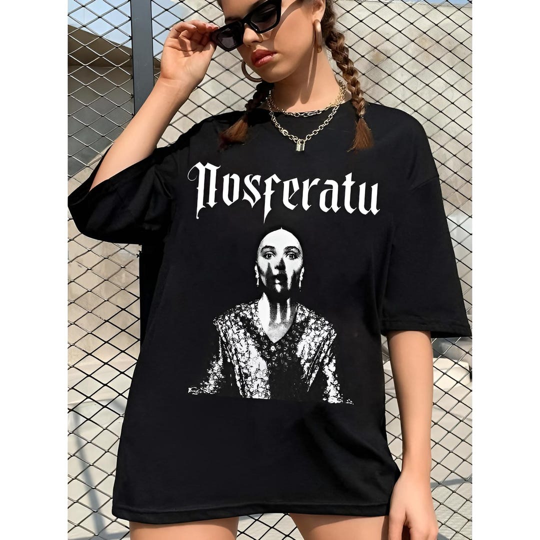 Nosferatu Shirt 2024, Nosferatu Gothic Vampire T-shirt, Horror Movie ...