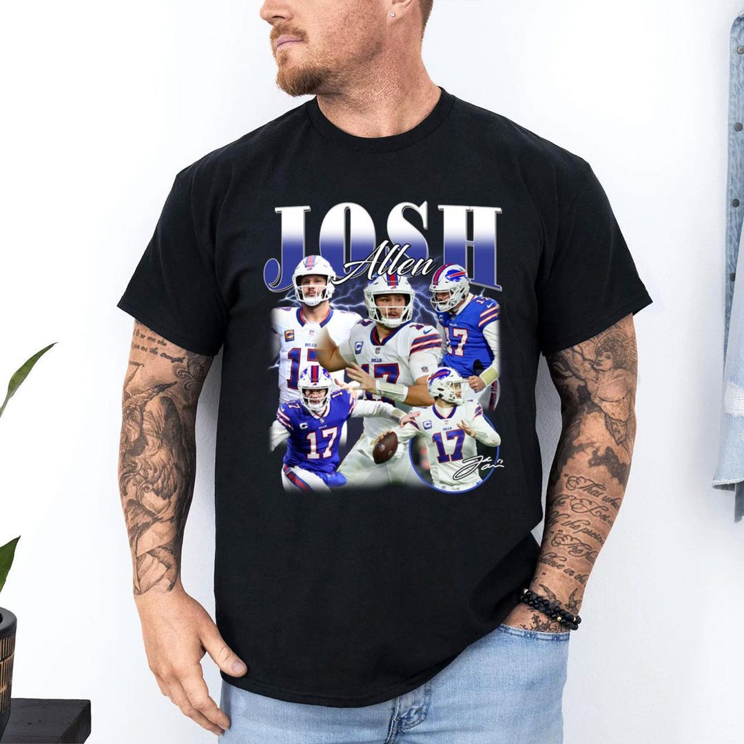 Josh Allen Shirt, Josh Allen Buffalo Bills T-shirt, Gifts for Josh ...