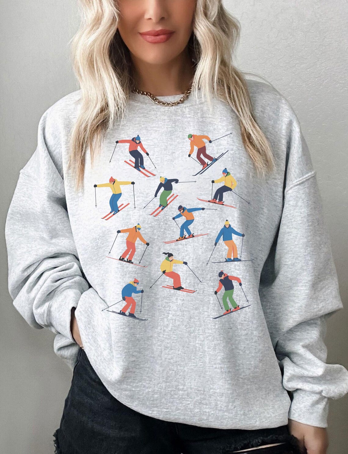 Ski Sweatshirt, Ski Club Hoodie,ski Sweatshirt,skiing Hoodie,family ...