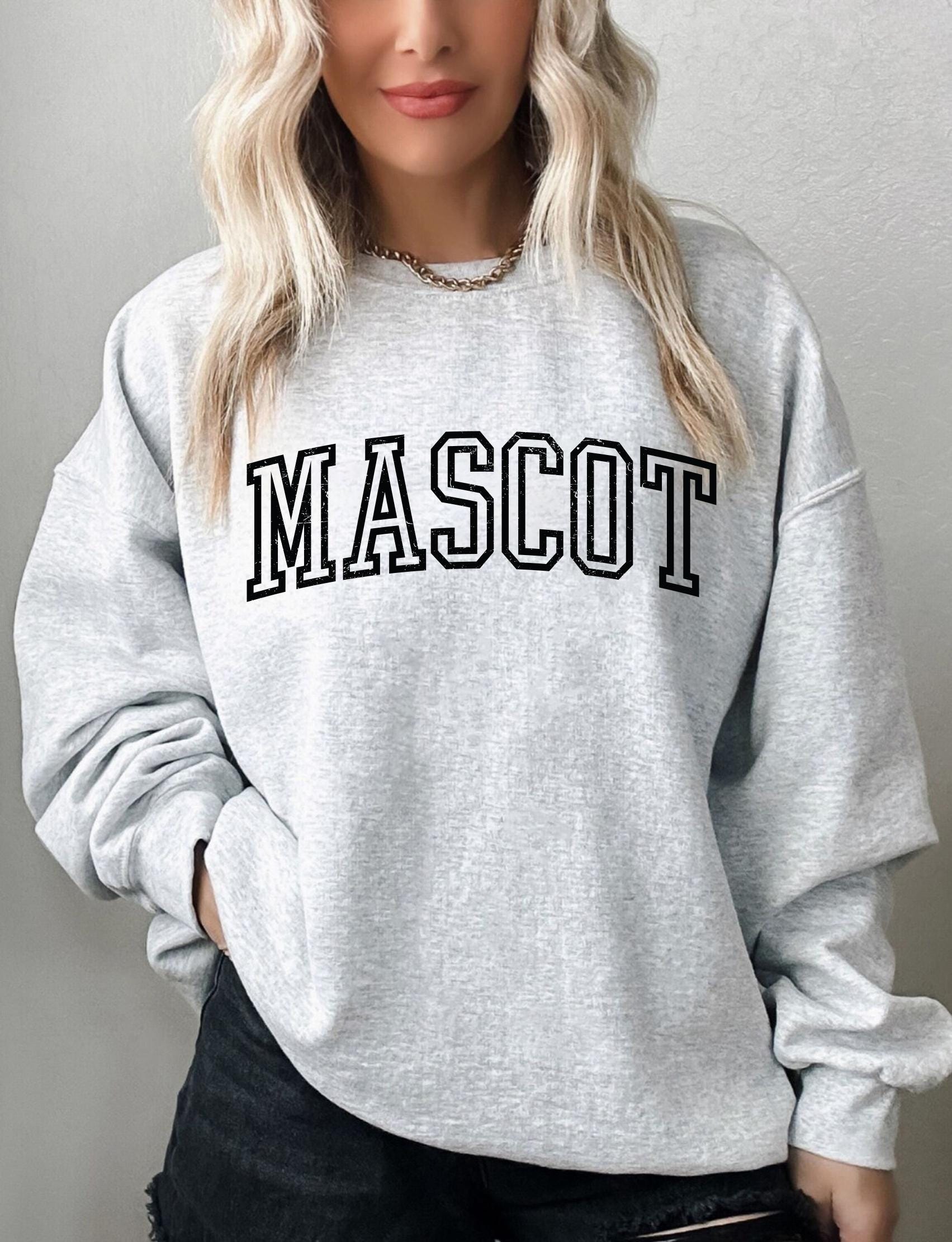 Custom School Mascot Sweatshirt,school Logo Hoodie, Team Mascot Name ...
