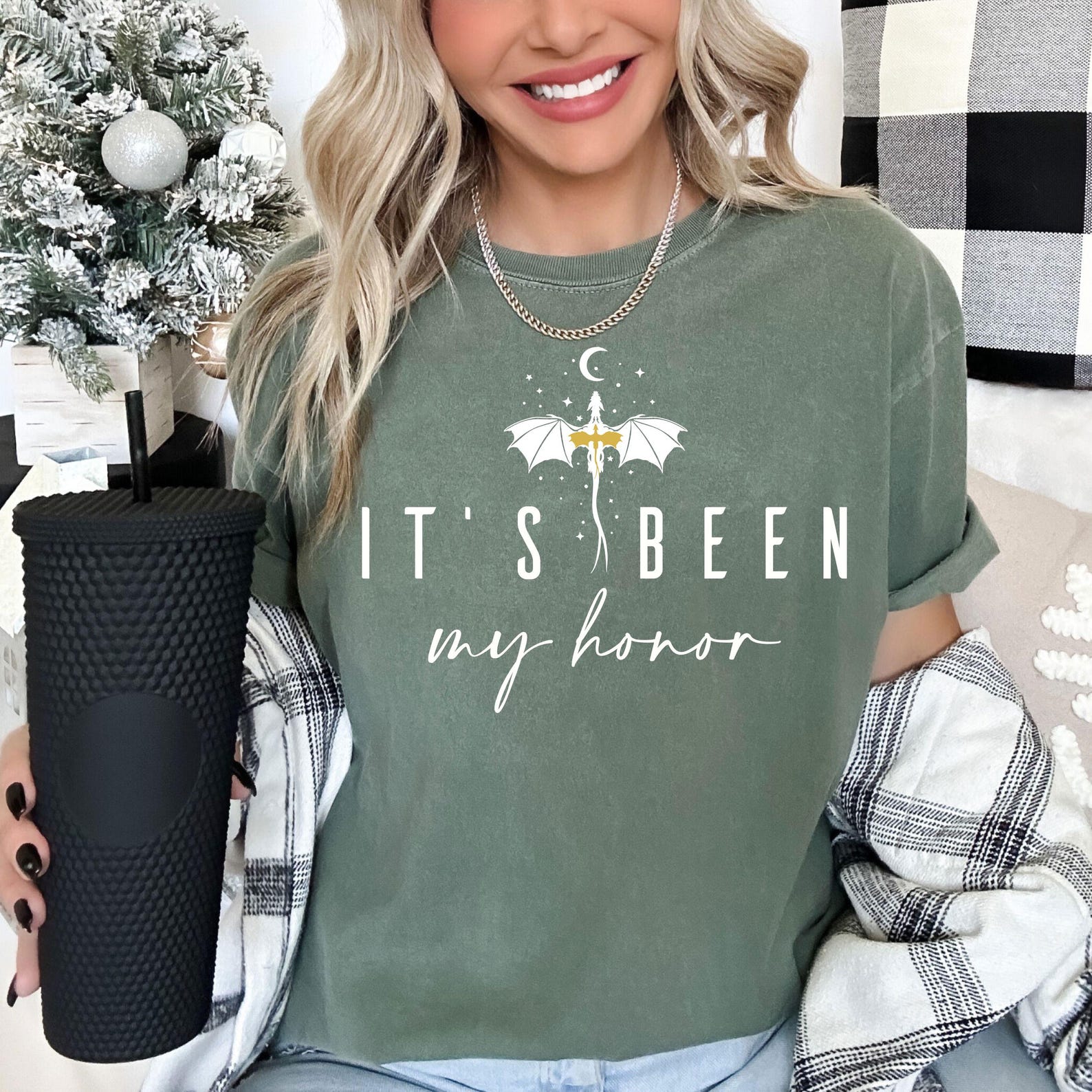 Comfort Colors Fantasy Dragon Tshirt,it's Been My Honor Shirt,bookish ...