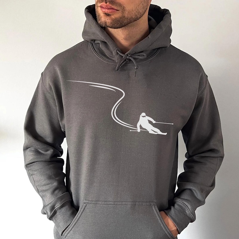 Skiing Themed Hoodies - Etsy