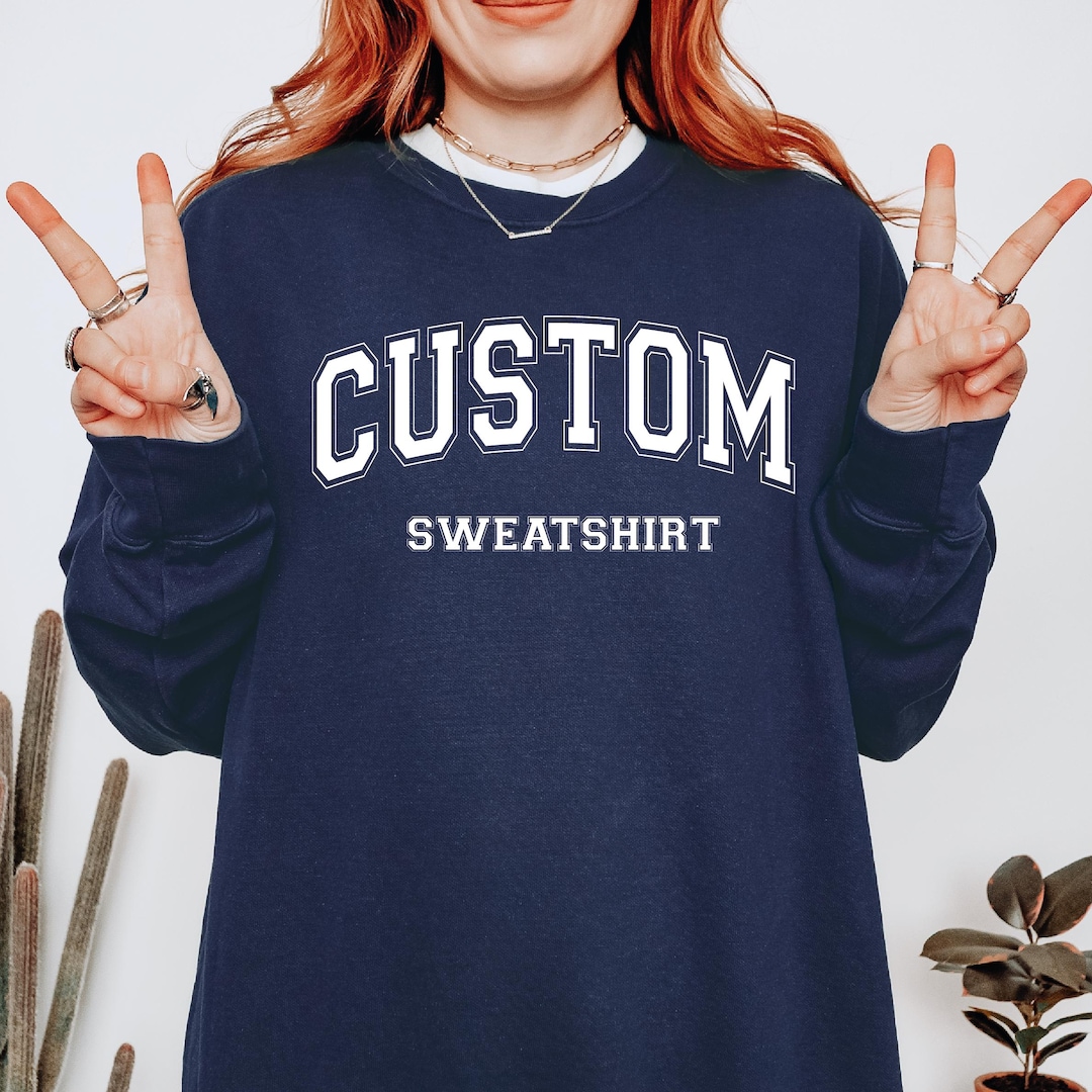 Custom Team Name Sweatshirt, Custom Team Name T-shirt, Custom Mascot ...