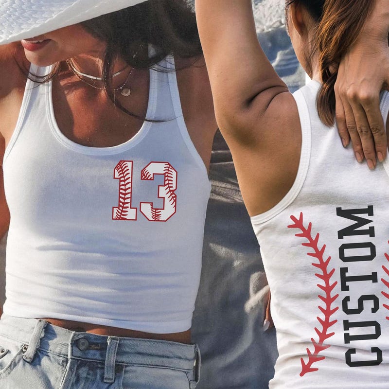 Personalize Baseball Tank - Etsy