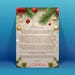 Christmas Letter for Kids - Etsy