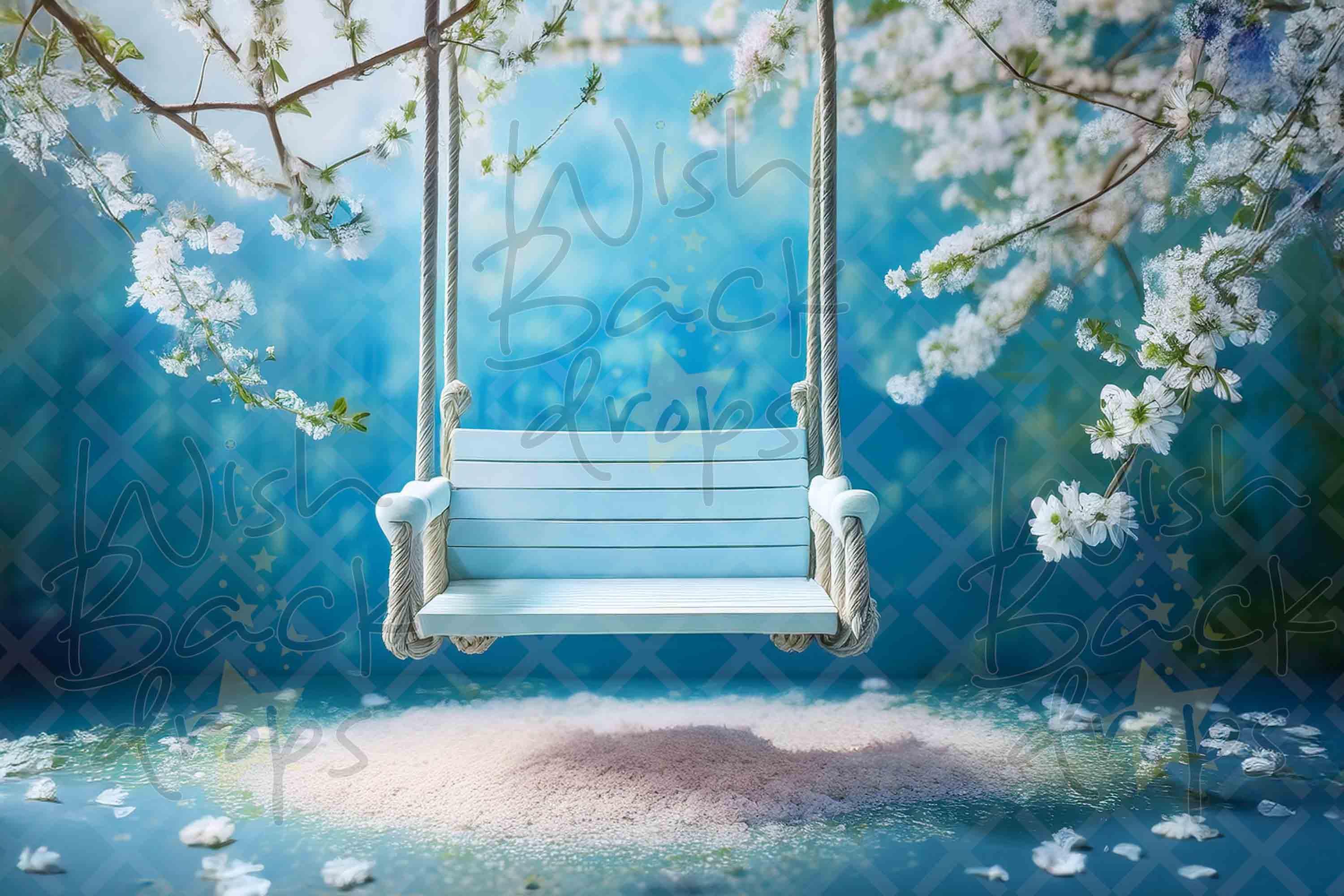 Blue Swing, 10 Digital Backgrounds - Etsy