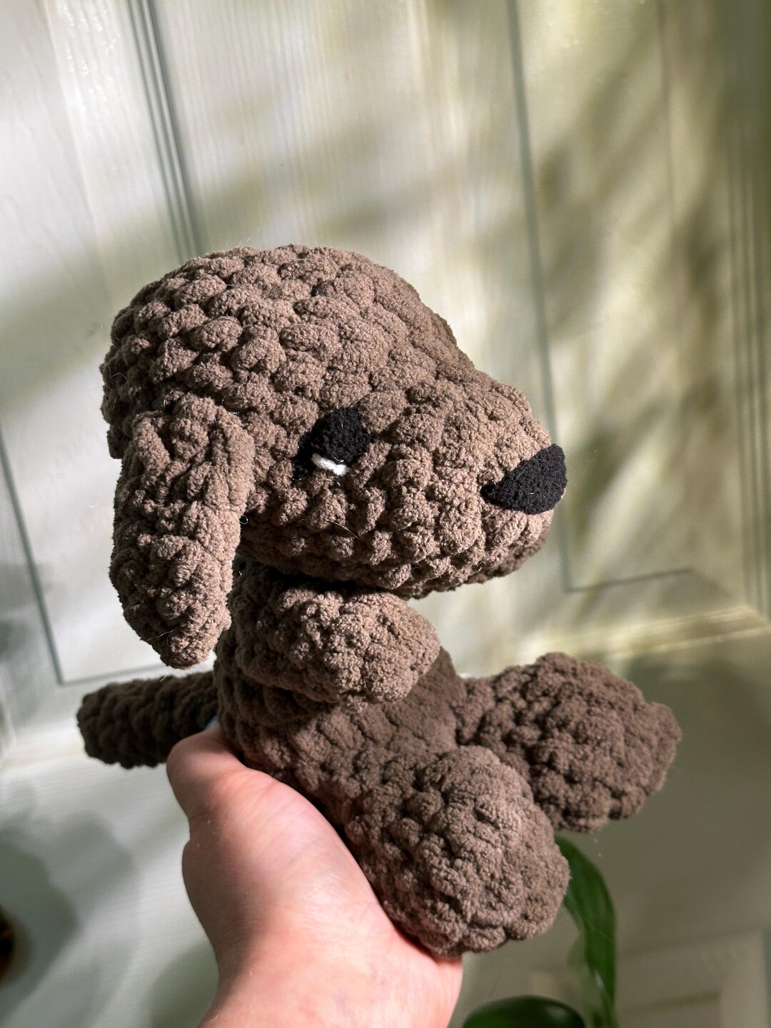 Crochet Chocolate Lab Plush | Dog Lover Gift, Crochet Brown Puppy, Cute ...
