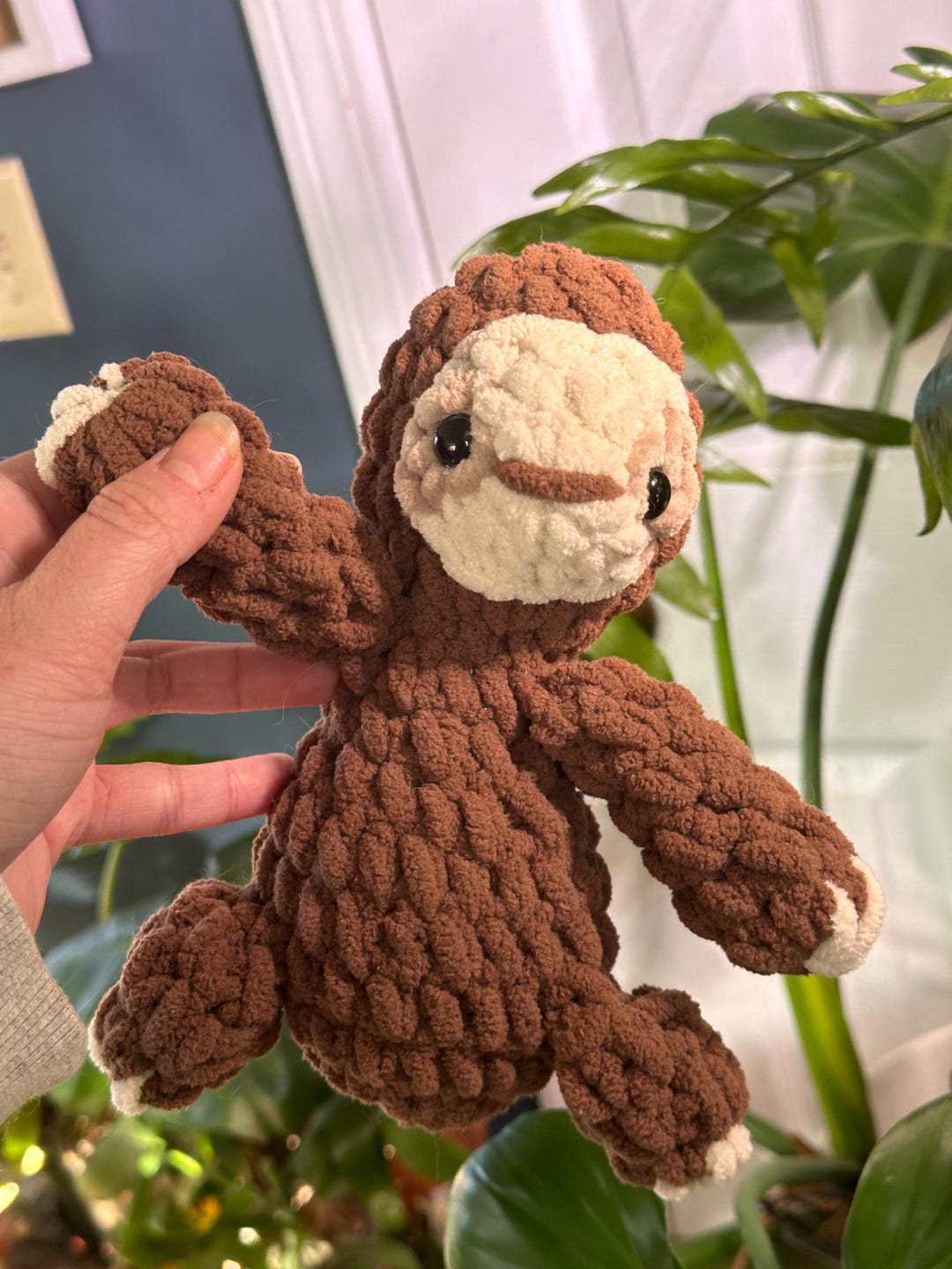 READY TO SHIP | Crochet Baby Sloth Plush | Handmade Amigurumi Children ...