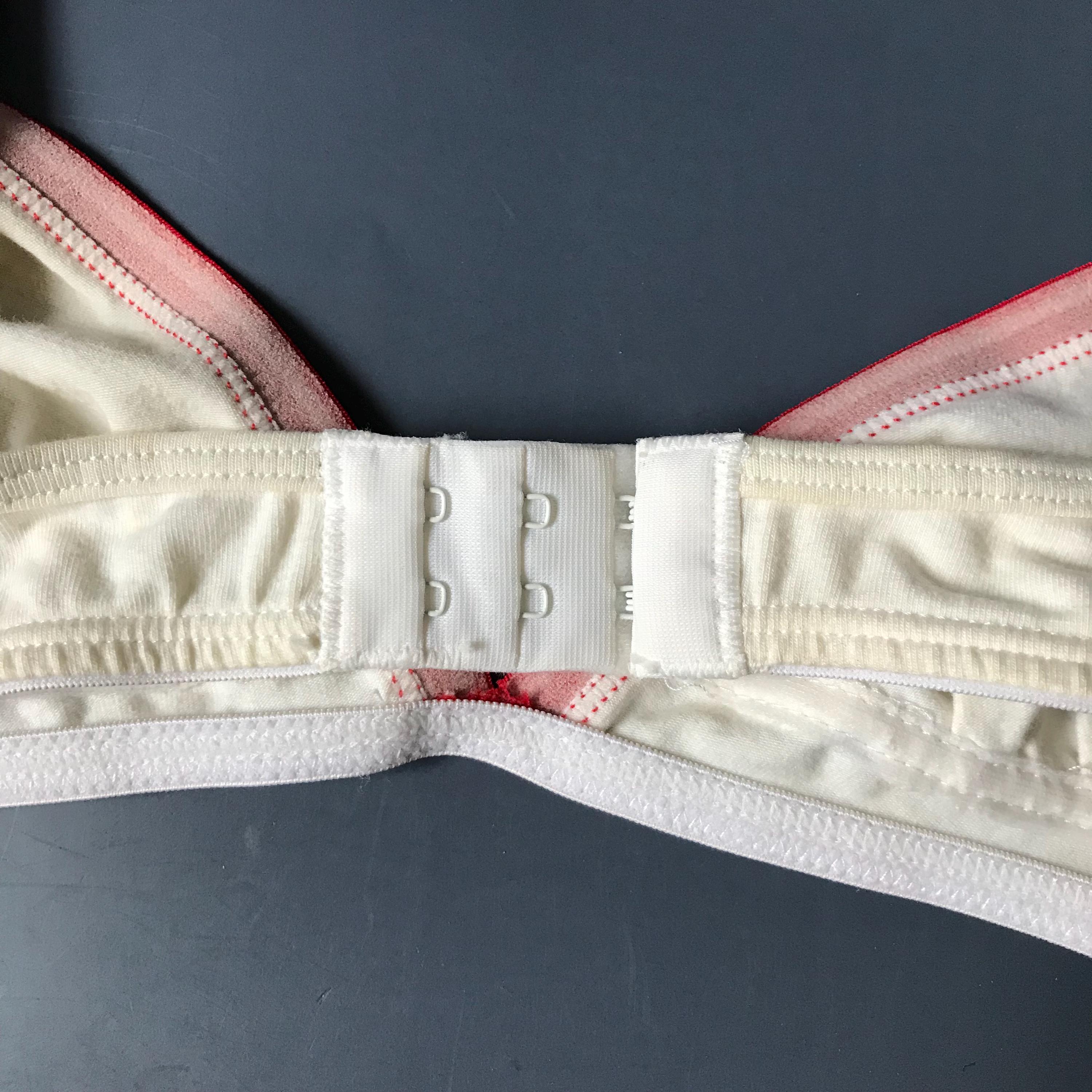 Vintage Cotton Bra Small Size 70A - Etsy