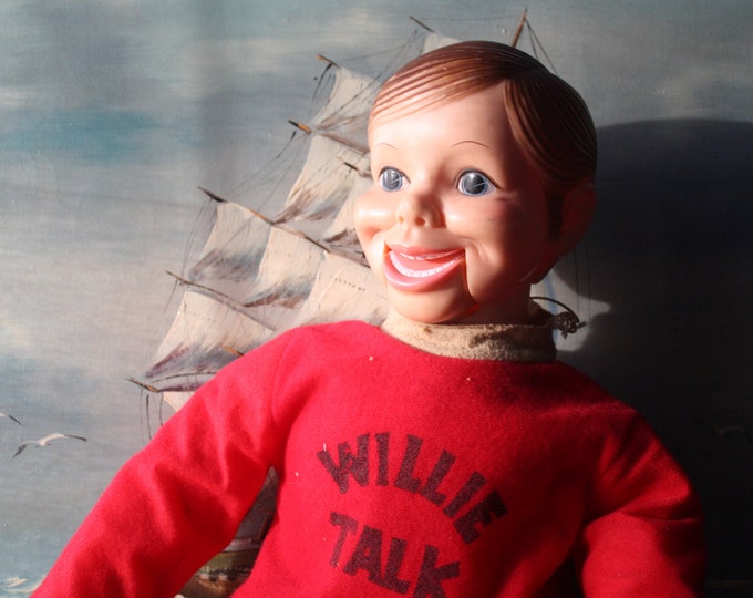 1970s Willie Talk Ventriloquist's Dummy - Etsy