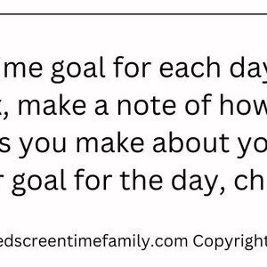 Printable Weekly Screen Time Tracking Sheet - Etsy