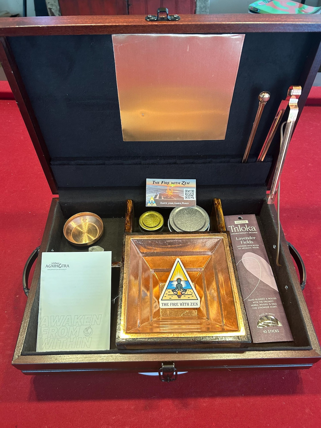Custom Agnihotra Kit and Burn Box - Etsy
