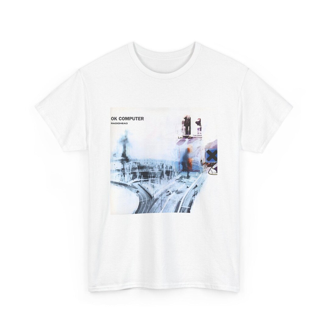 Radiohead Ok Computer Band T Shirt, Music Lovers Tee, Alternative Rock ...