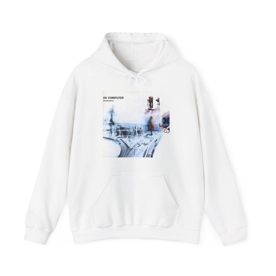Radiohead OK Computer Unisex Hoodie, Band Merchandise, Music Lover Gift ...