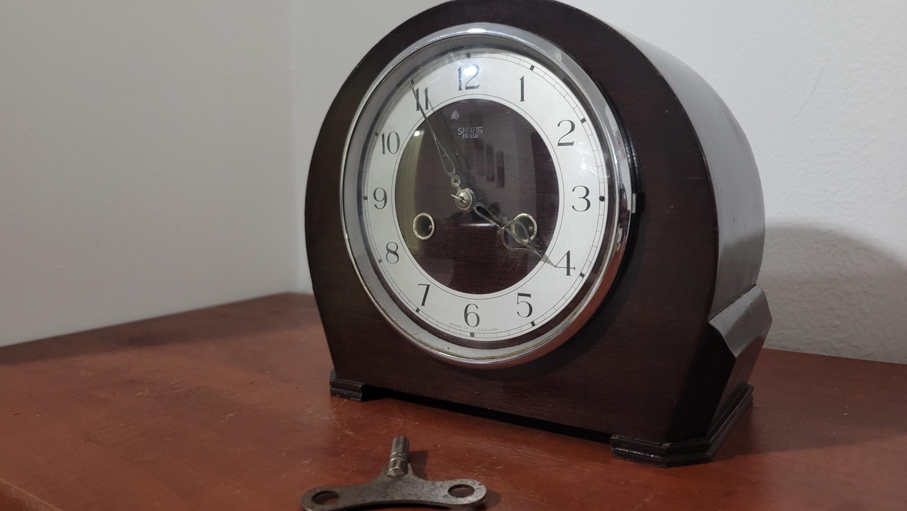1980s Antique Original Smith Mantle Clock, Made in England - Etsy