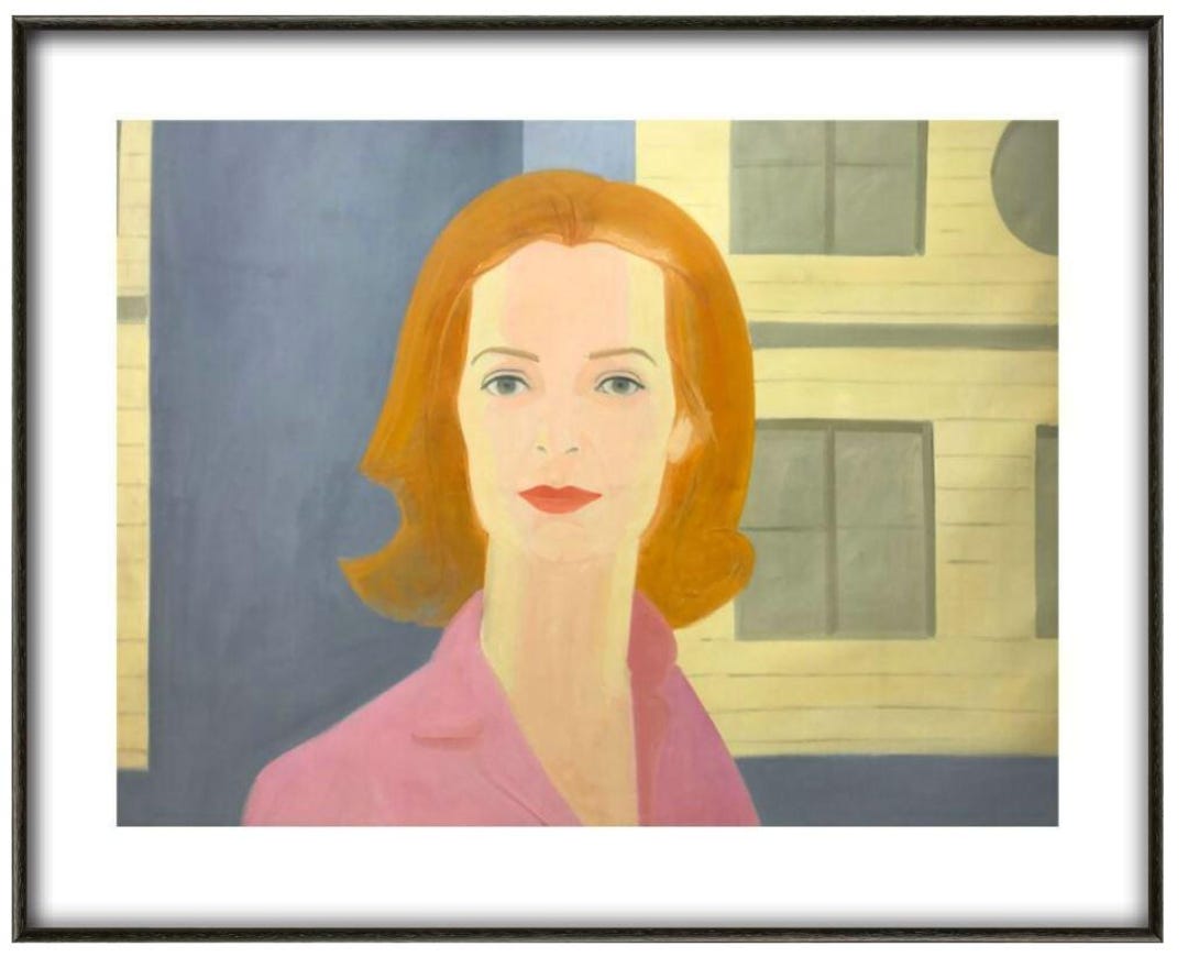 Alex Katz, 'sylvia Stone', Fine Art Print, Various Sizes - Etsy