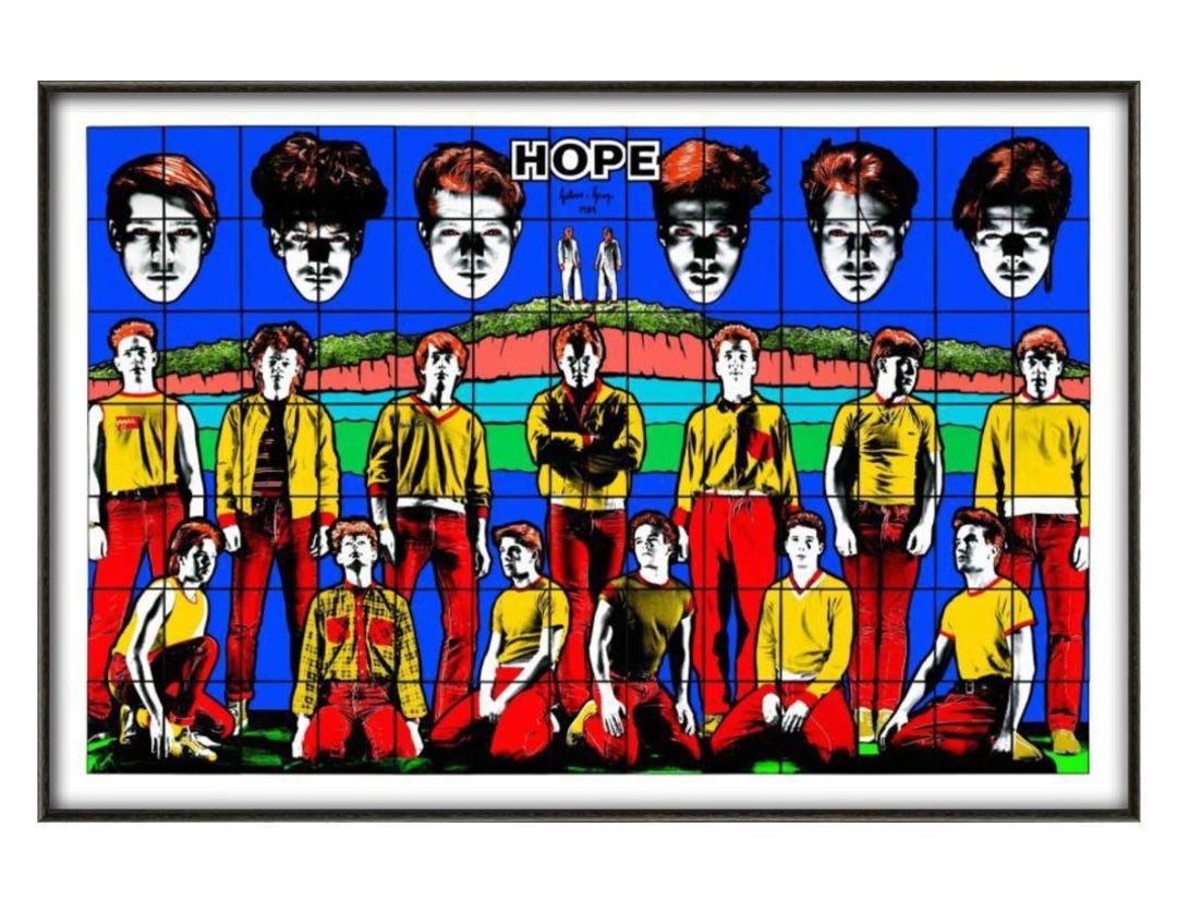 Gilbert & George, 'hope', Fine Art Print, Various Sizes - Etsy