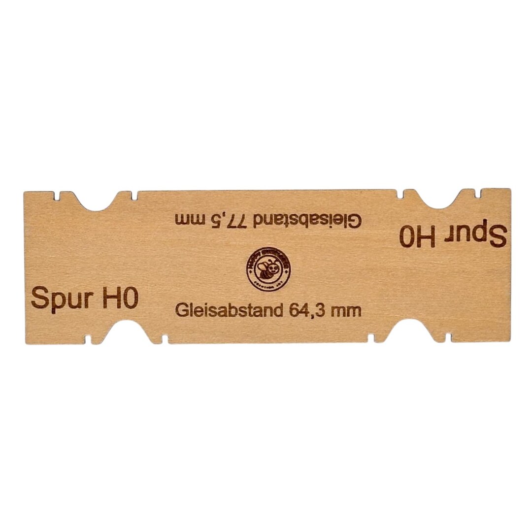 10 Pcs. Track Spacing Gauge H0 1:87, Universal With 64.3 Mm and 77.5 Mm ...