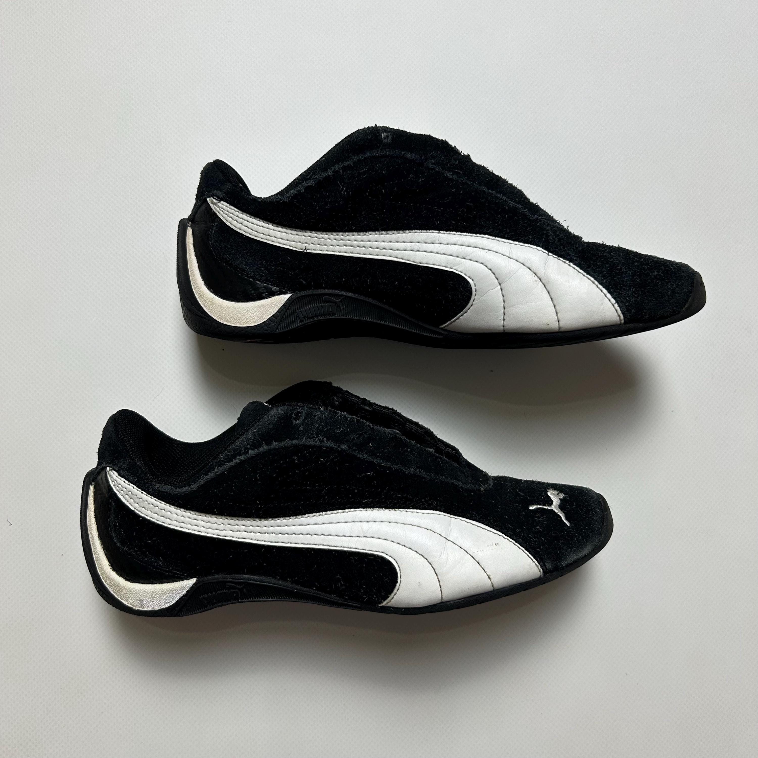 Puma Speedcat Vintage 90s Y2K Leather Saude Shoes Black Womens Size US ...