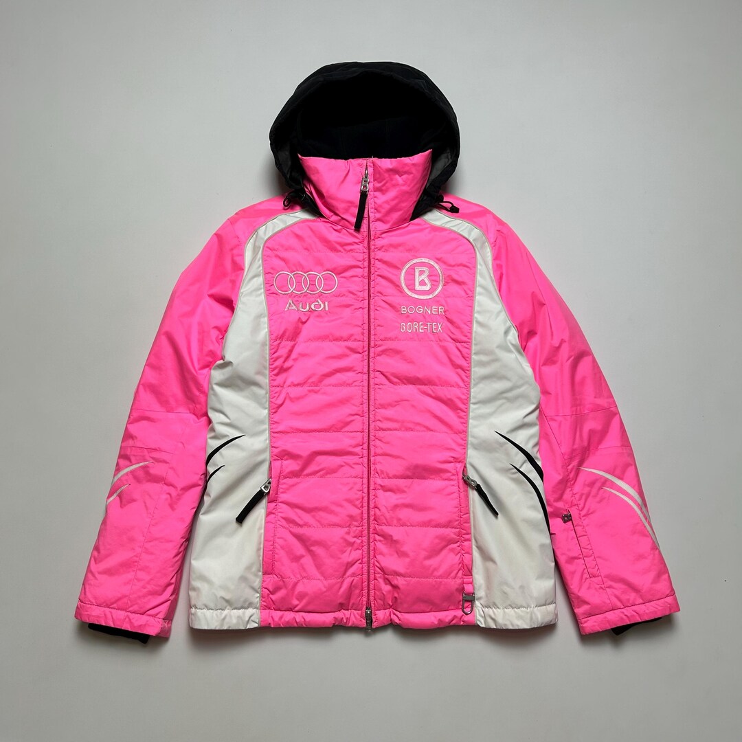BOGNER DSV Audi Ski Team Germany Vintage Rare Snowboard Jacket Pink ...