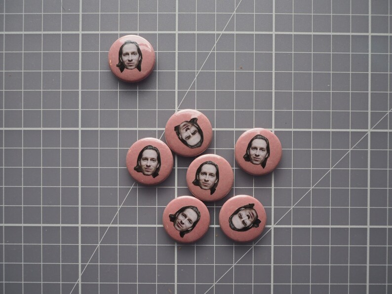 Wes Anderson Button Badge Pin - Etsy