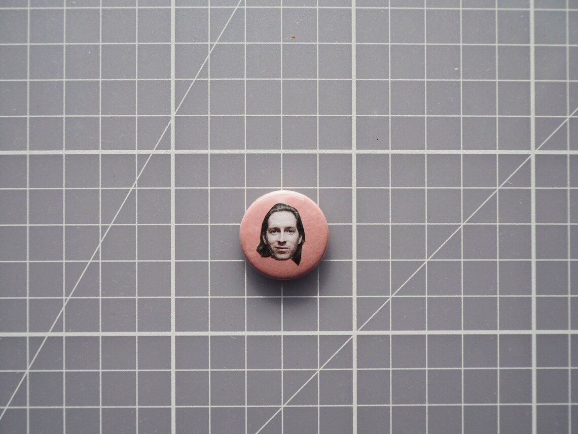 Wes Anderson Button Badge Pin - Etsy