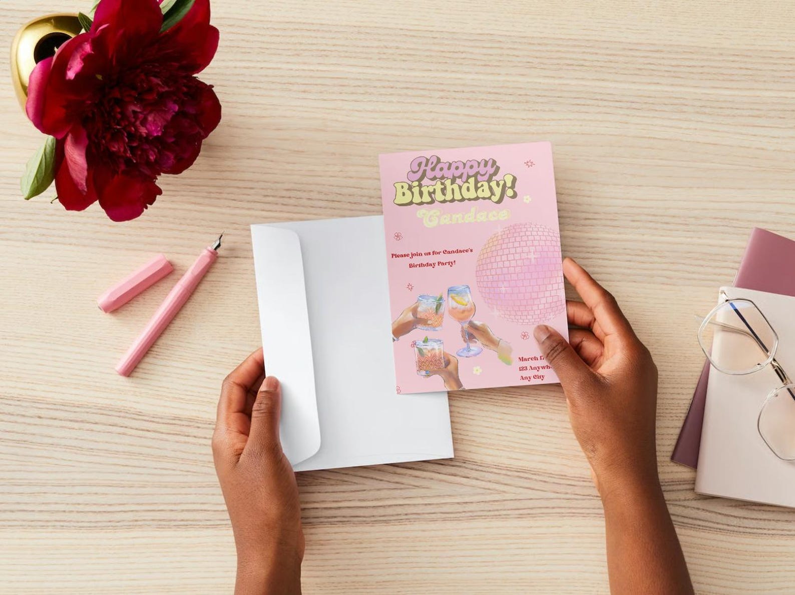 Personalized Invitation Cards (digital Invitations, Custom Invitation ...
