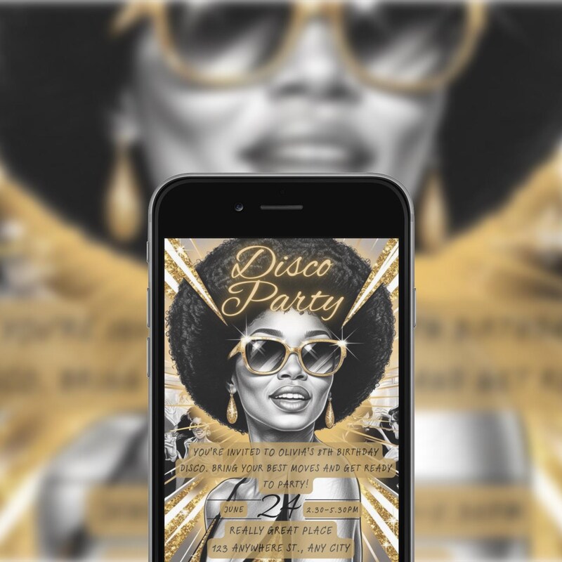 Soul Train Party Invitation - Etsy